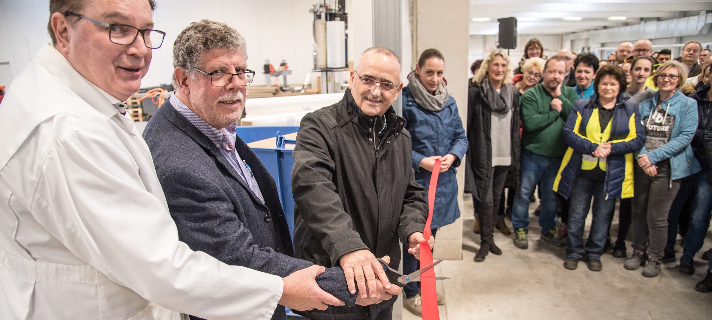 Albaad Deutschland GmbH weiht neue Halle am Stammsitz in Ochtrup ein